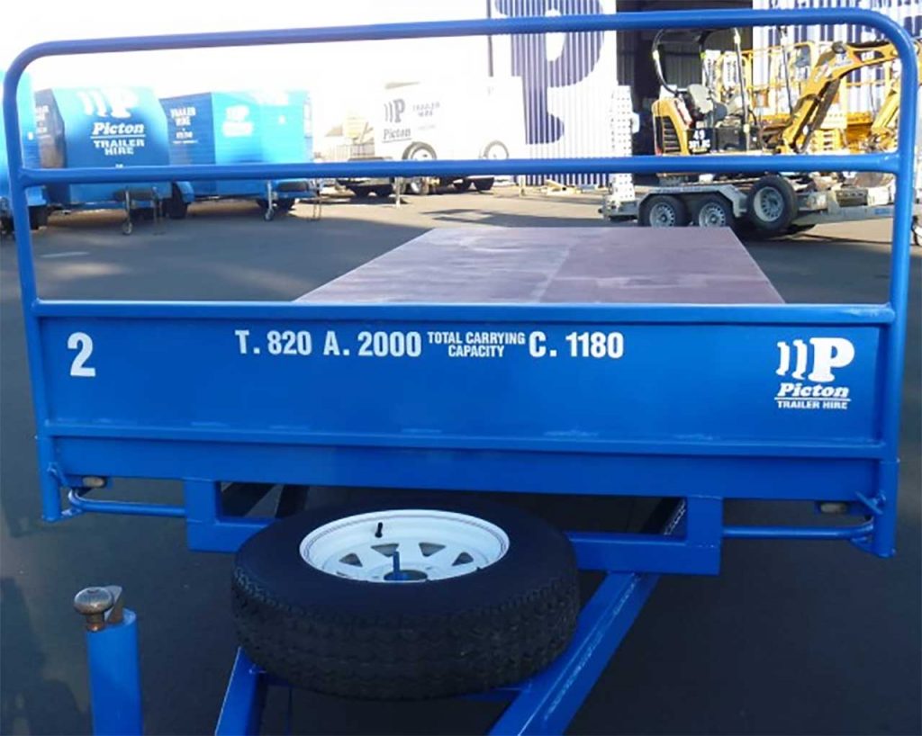 #2 Flat Top Trailer 5m – Picton Trailer Hire